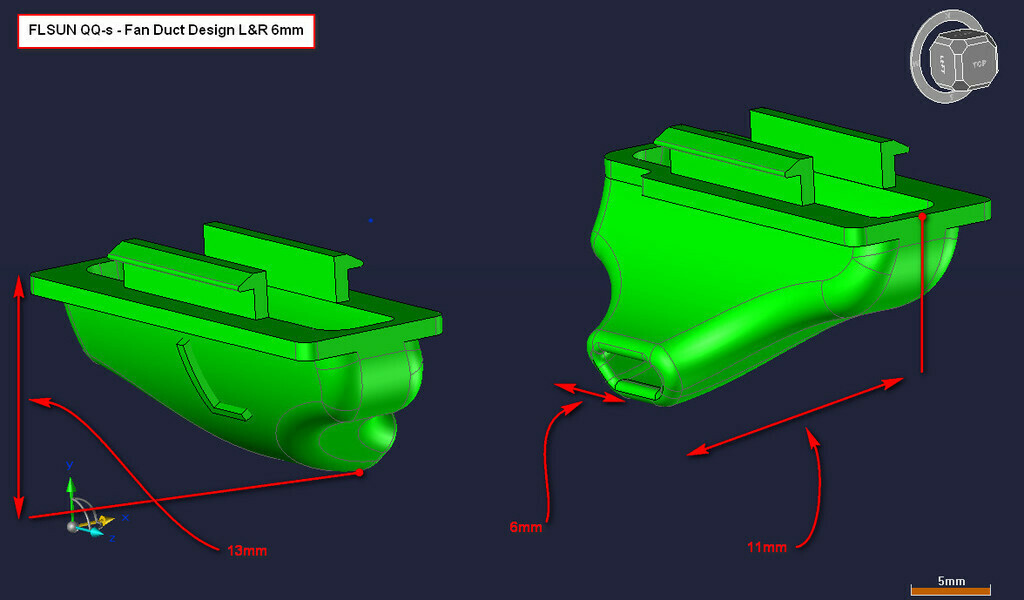 Free 3D file FLSUN QQ-s - Fan Duct Disign 🧞‍♂️ ・3D print design to ...