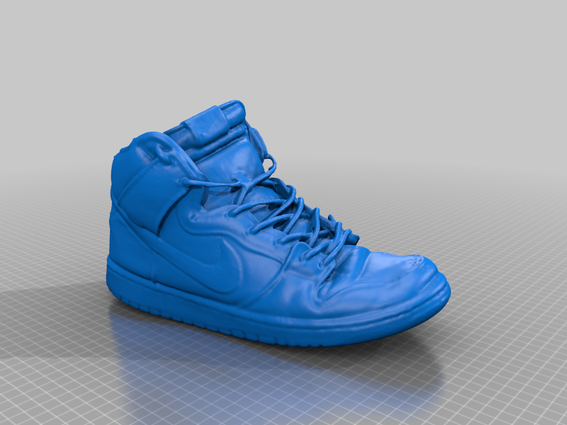 3D file Nike Dunk High - Revopoint Pop Scan 🩻 ・Model to download and 3D ...