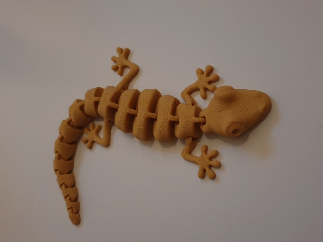 3D printing Articulated Lizard v2・Cults