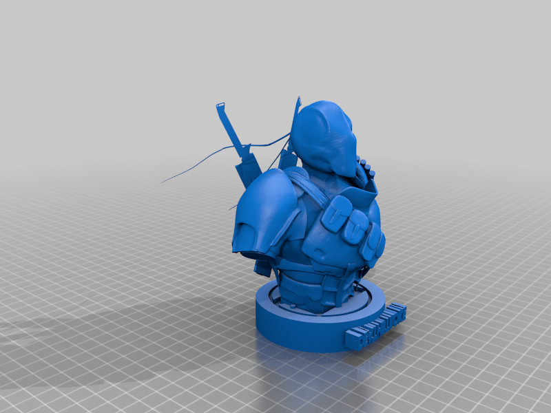 👤 Deathstroke bust・Free 3D File for ・Cults
