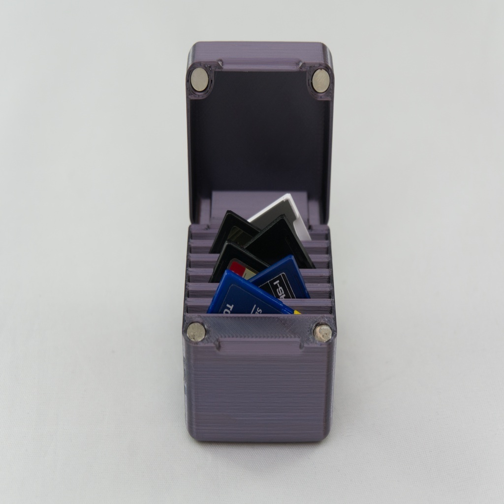 Free 3D file Magnetic SD Card Case Horiz 🧲 ・3D printing idea to ...