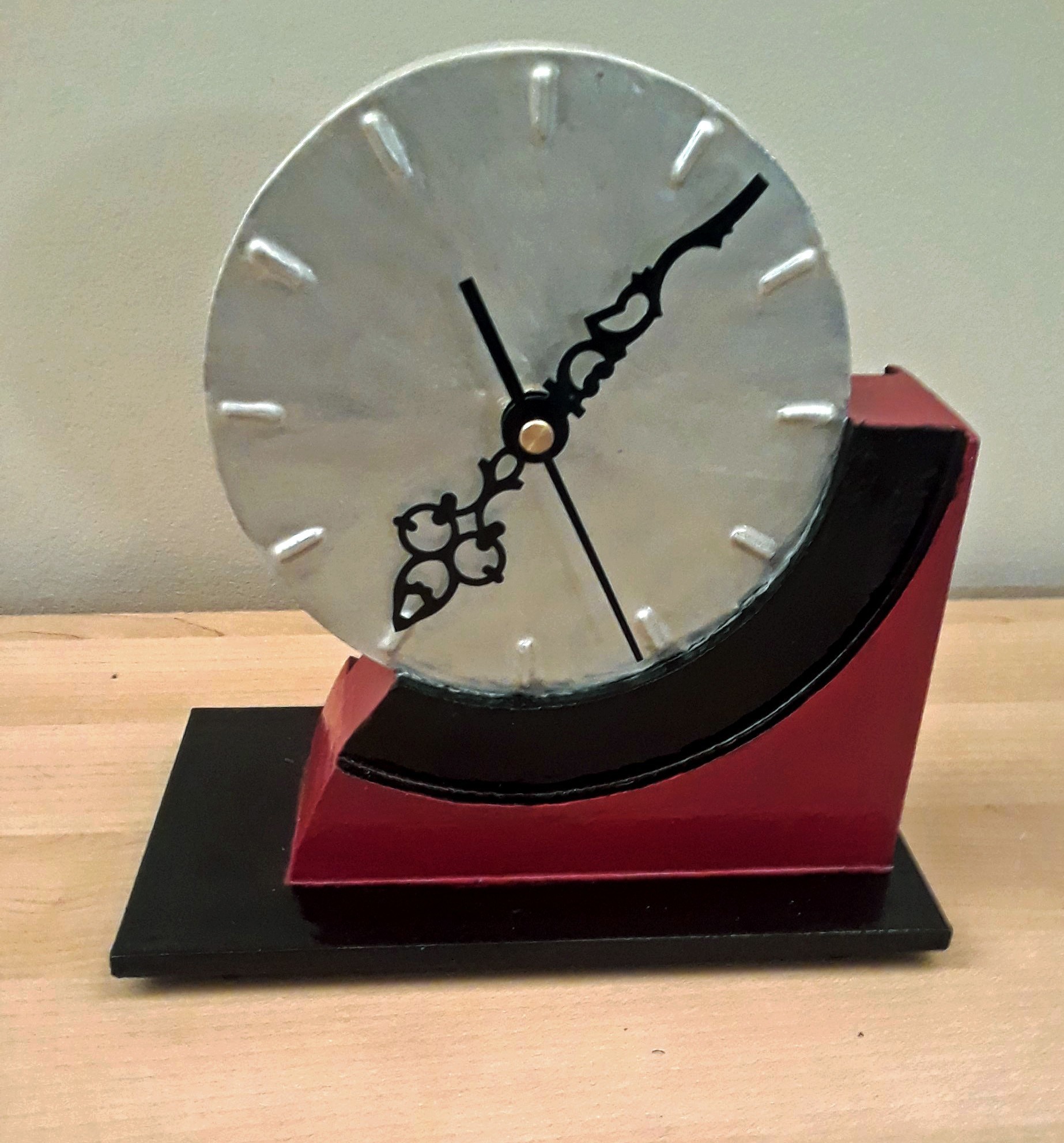 🎨 Art Deco Mantle Clock・Free STL File for ・Cults