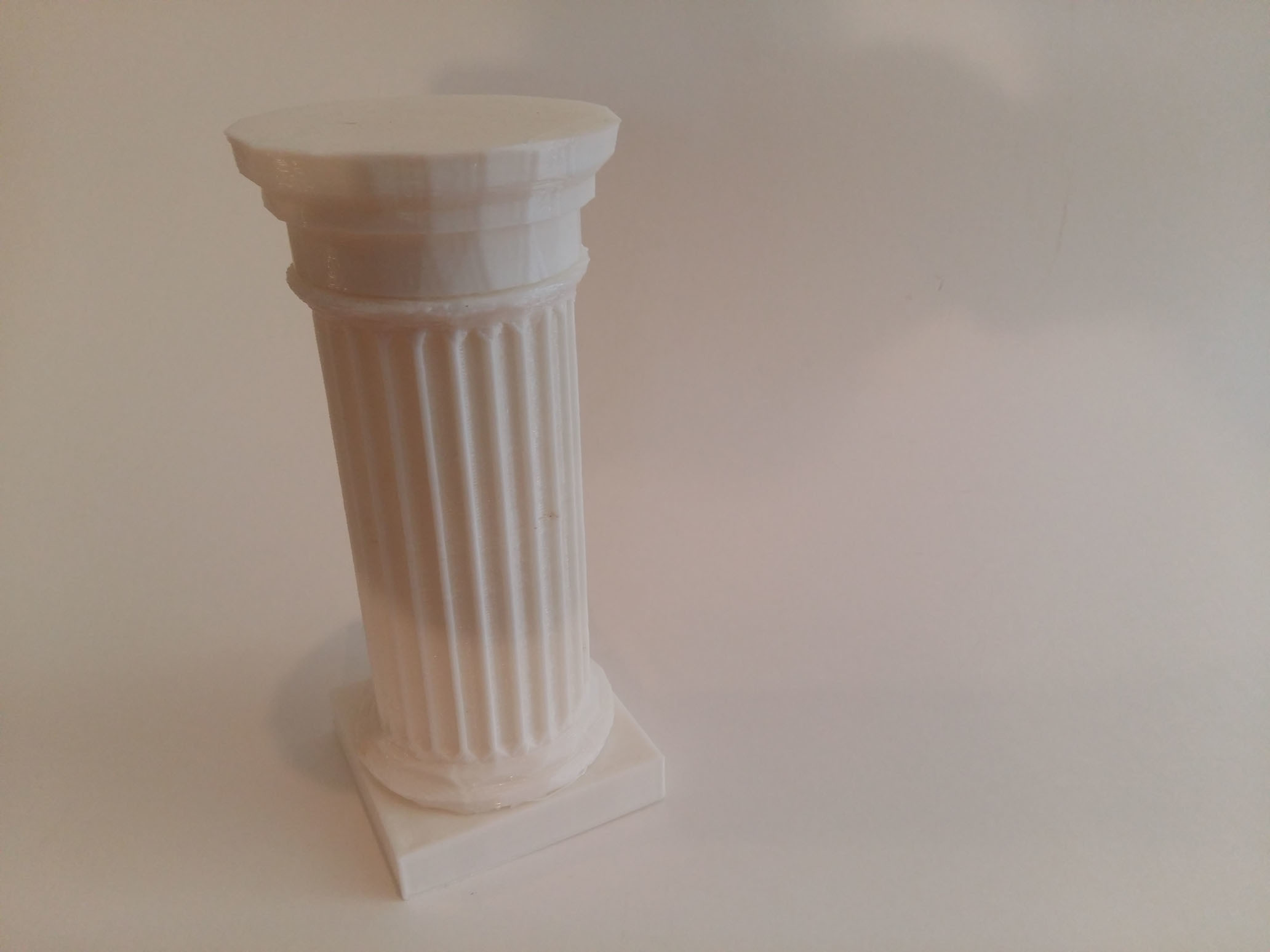 STL file Greek Column Desk Art 🏛️ ・3D printing design to download・Cults
