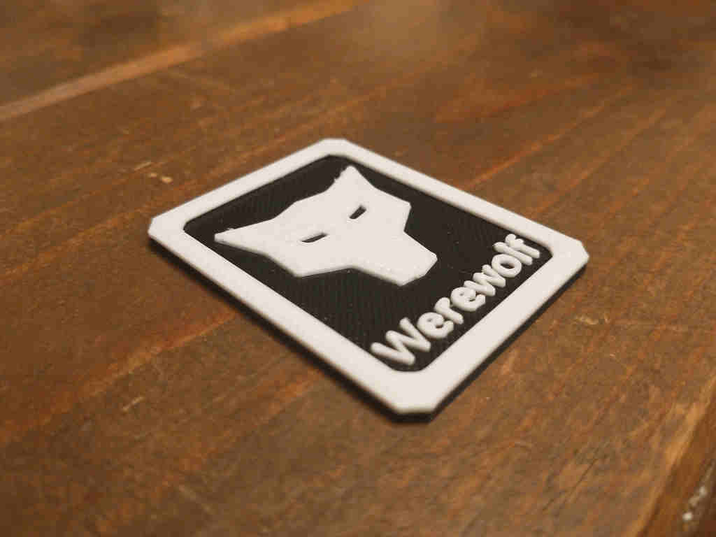 🐺 One Night Ultimate Werewolf Cards・Free 3D File for ・Cults