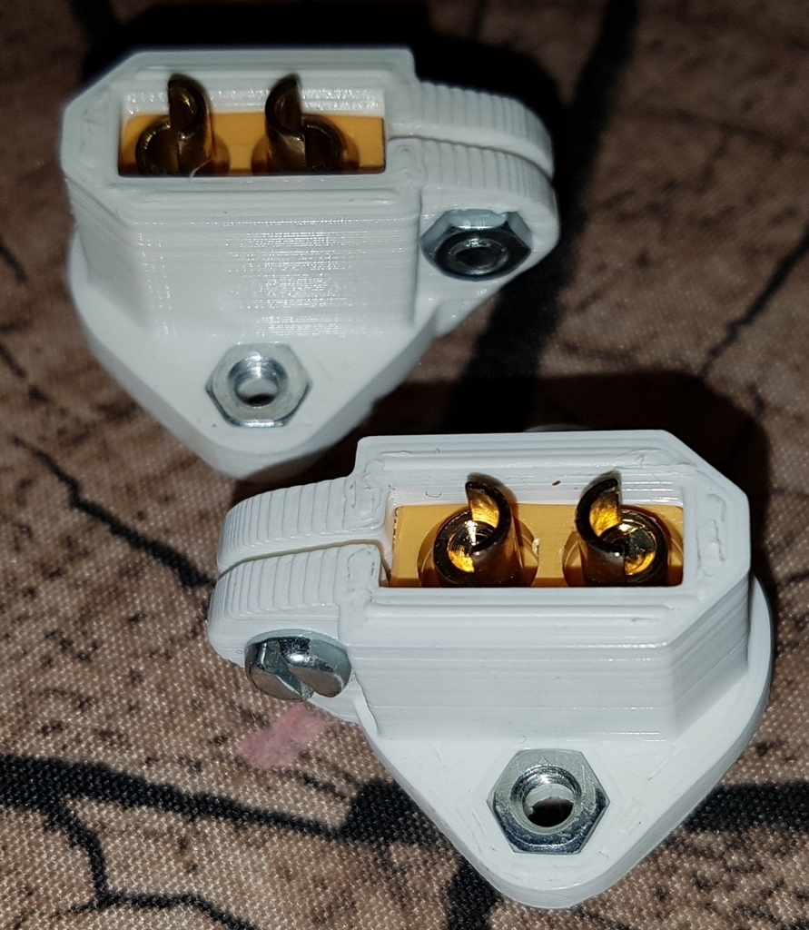 Free 3D file XT60 wall mount 🔧 ・3D printing model to download・Cults