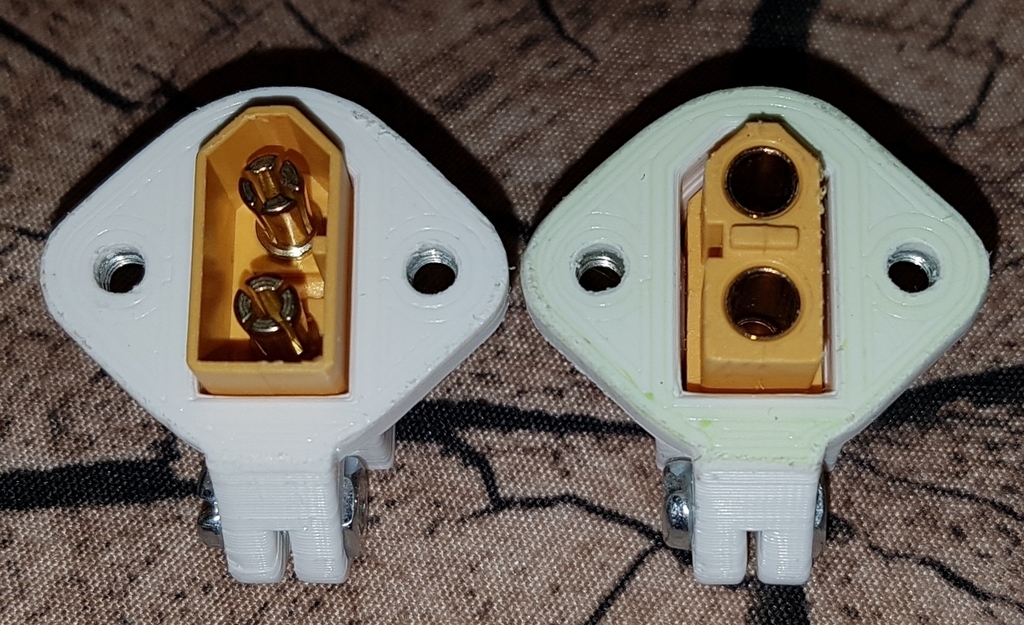 Free 3D file XT60 wall mount 🔧 ・3D printing model to download・Cults