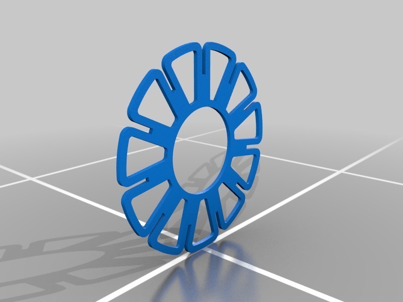 🖼️ Vortex coil frame (center and sides)・Free 3D File for ・Cults