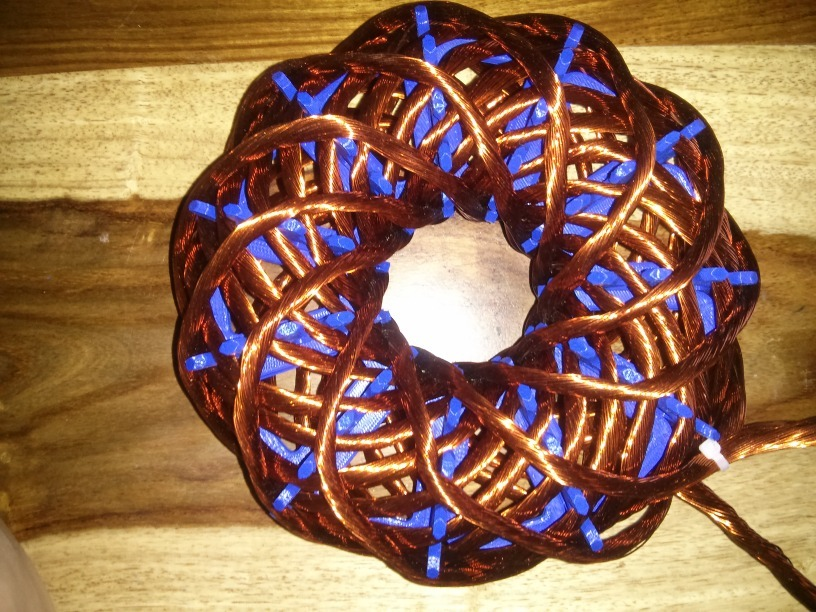 🖼️ Vortex coil frame (center and sides)・Free 3D File for ・Cults