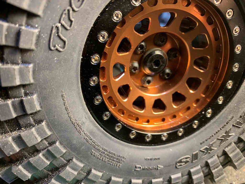 🛞 SCX6 Injora 2.9" Wheels/Rims -15mm wheel spacers/hex extensions・Free ...