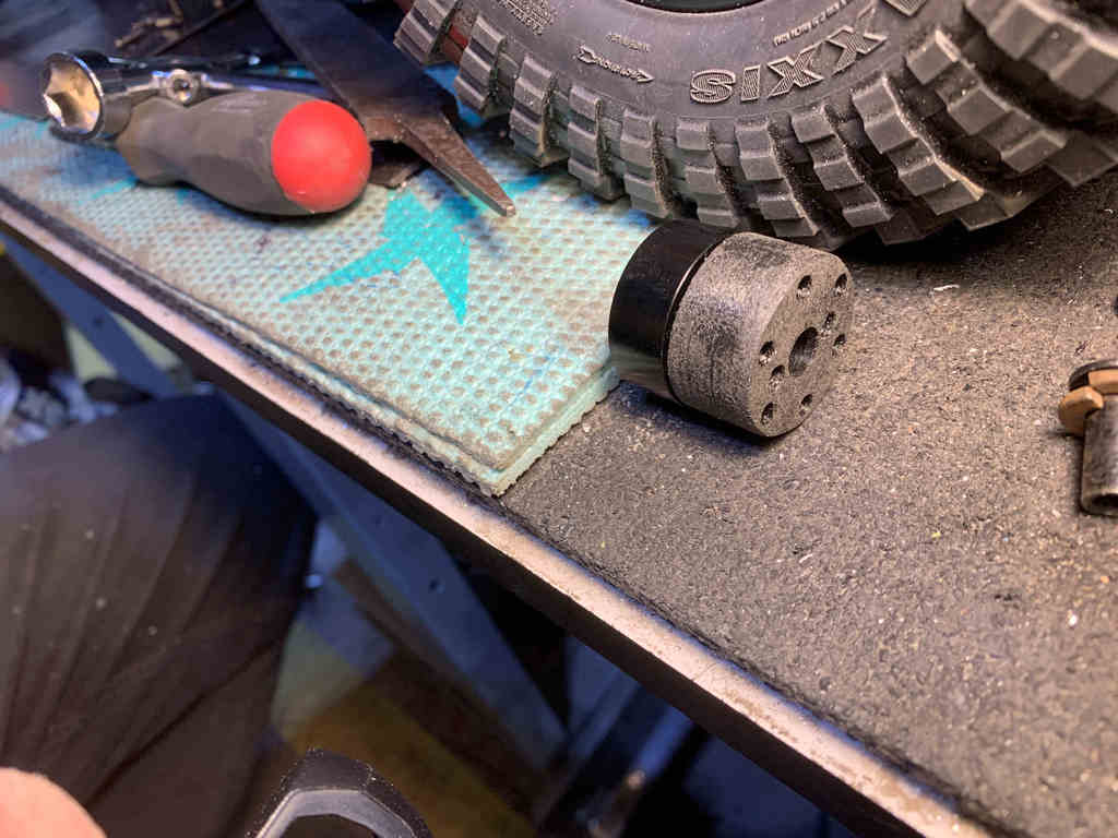 🛞 SCX6 Injora 2.9" Wheels/Rims -15mm wheel spacers/hex extensions・Free ...