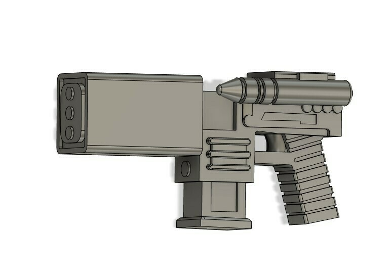 🔫 Sonic Gun (The Dark Knight Returns)・Free 3D File for ・Cults