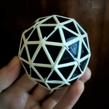 🪞 80-Faced Icosphere・Free 3D File for ・Cults