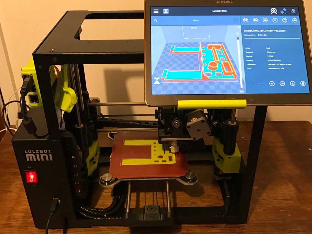 3D printing MatterControl Touch Mount for LulzBot Mini・Cults