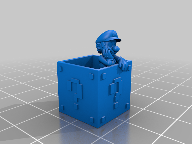 🆓 Free Mario・Free 3D File for ・Cults