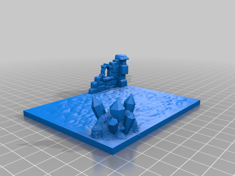 🌨️ Blank snow bases for wargaming (Kings of War)・Free 3D File for ・Cults