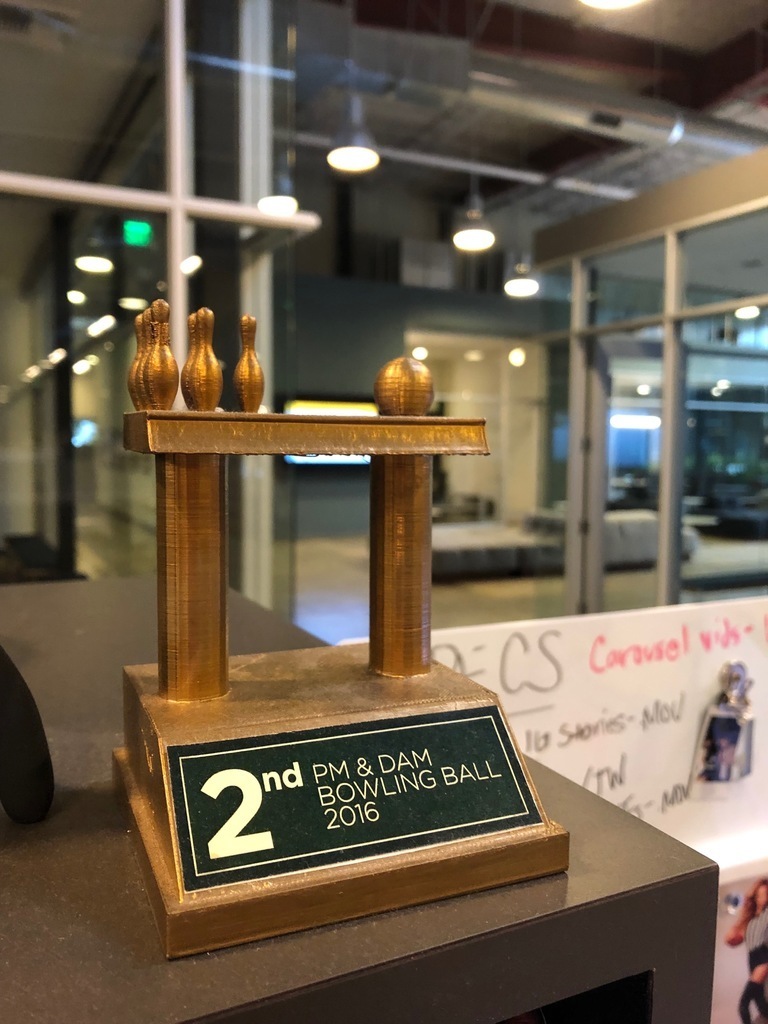 Free 3D file Bowling Trophy 🎳・3D print model to download・Cults