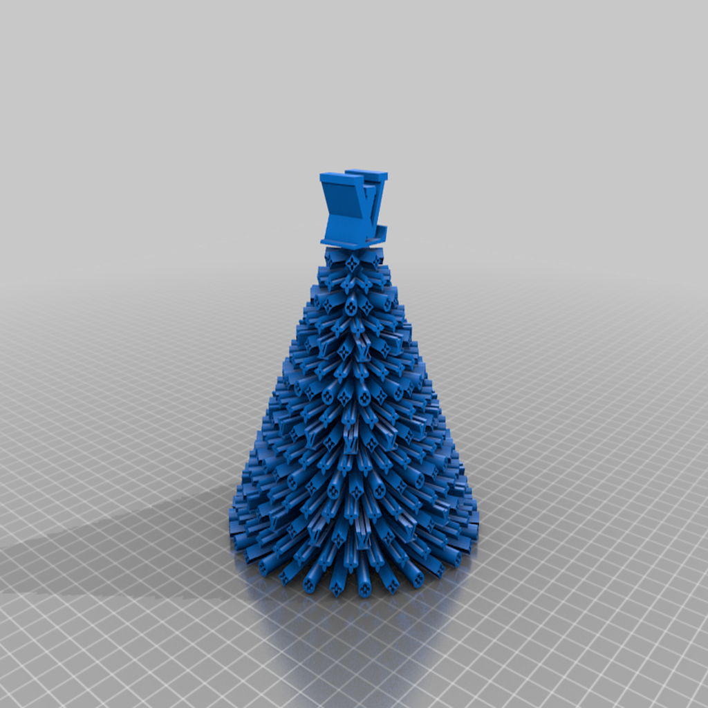 🎄 Louis Vuitton LOGO Christmas Tree・Free 3D File for ・Cults