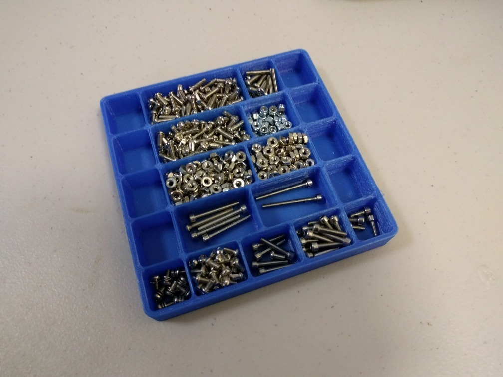 3D printed M3 Screw Organizer・Cults