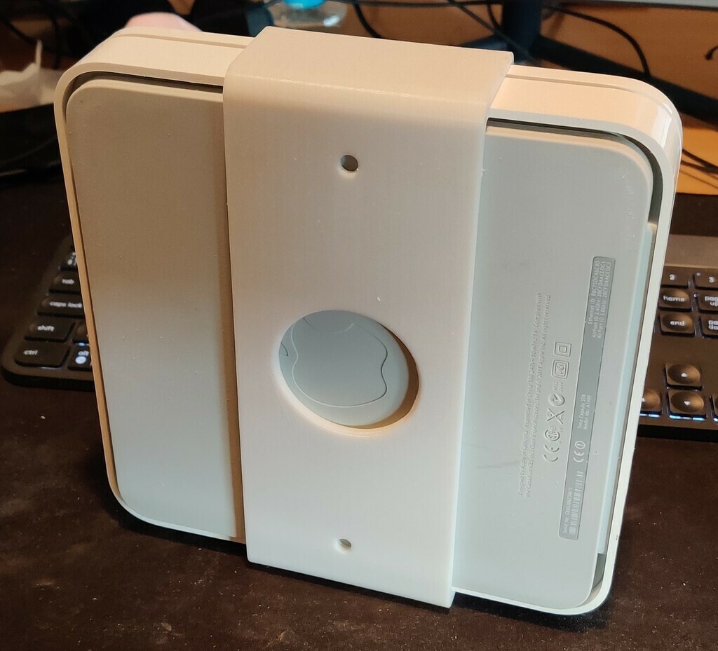 Free 3D file Apple Time Capsule wall mount 🍎 ・3D printer design to ...
