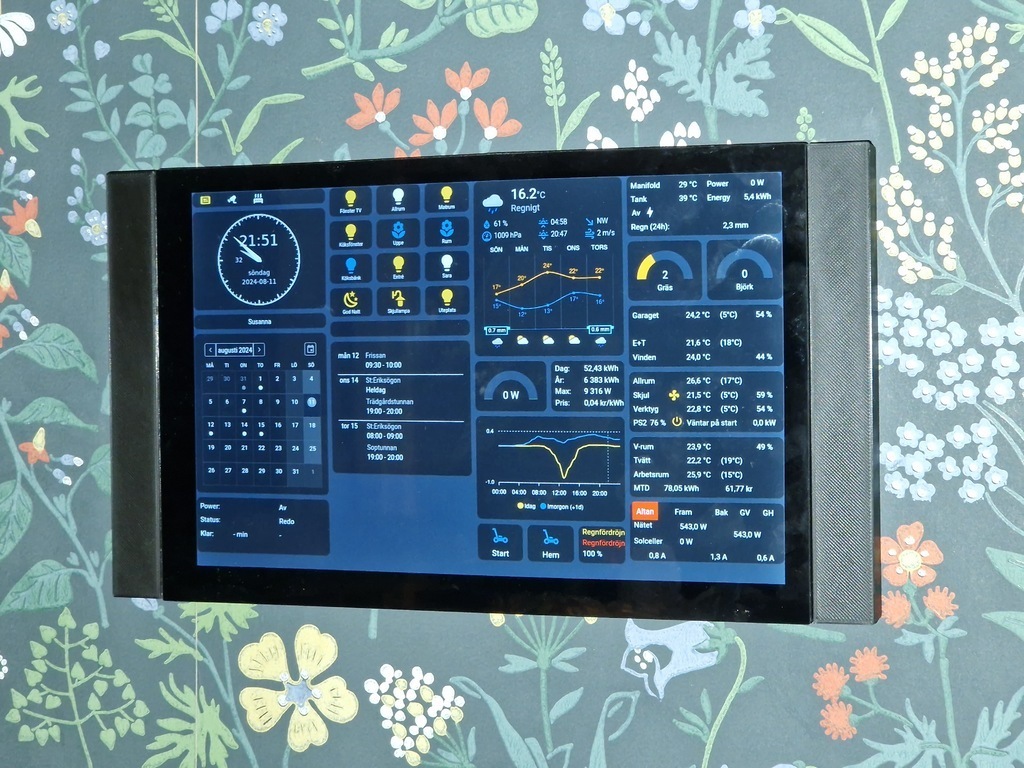 📱 Wall Panel for Home Assistant・Free 3D File for ・Cults