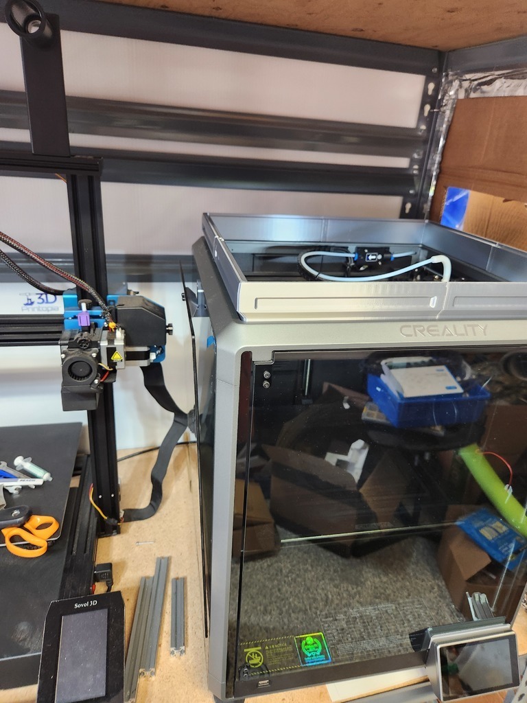 Free 3D file Lid Holder Hanger K1 K1C K1 Max 🧞‍♂️ ・3D printing idea to ...