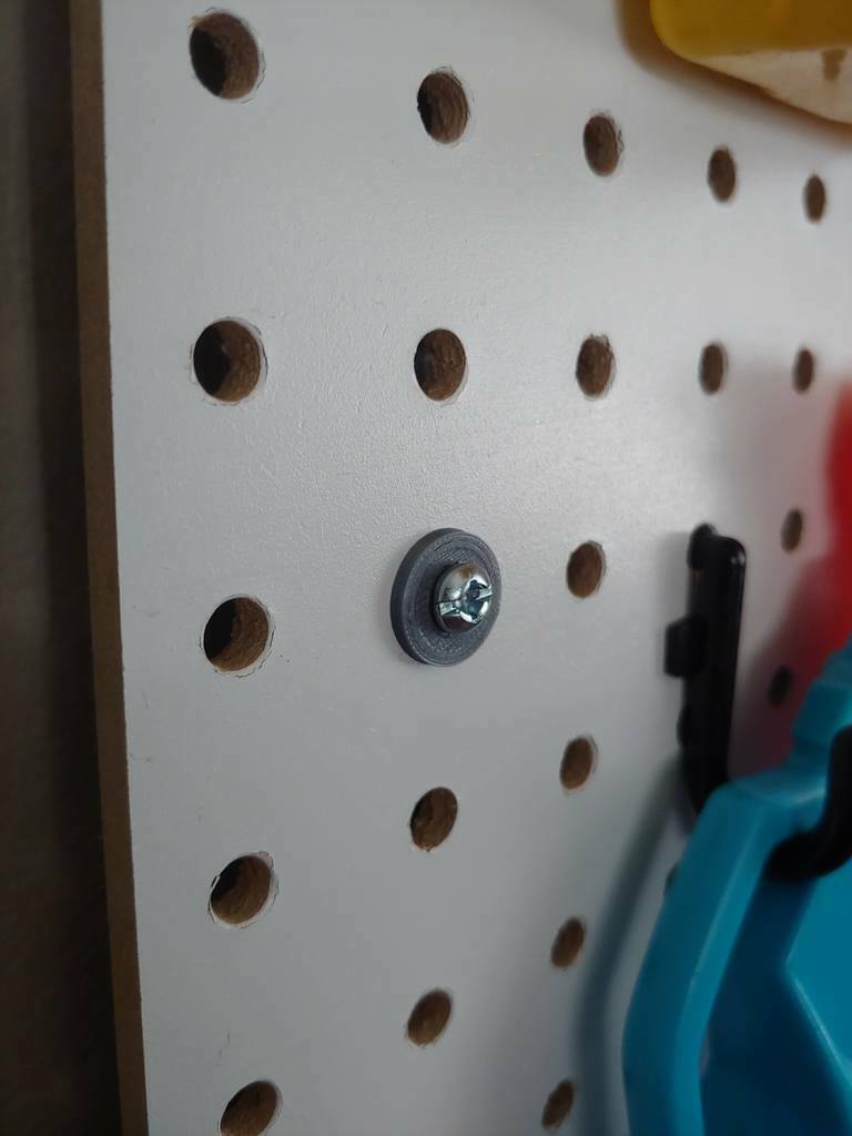 Free 3D file Nerf Gun Organizer / Pegboard Tools Wall Hanging Spacers 🔫 ...