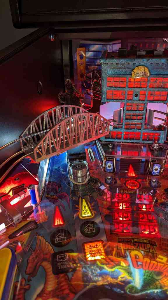 🌉 Godzilla Pro bridge mod / Stern Pinball・Free 3D File for ・Cults