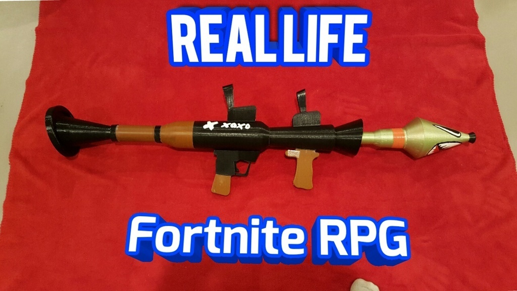 Бесплатный STL файл Полноразмерная ролевая игра Fortnite 🦸 ・Шаблон для ...