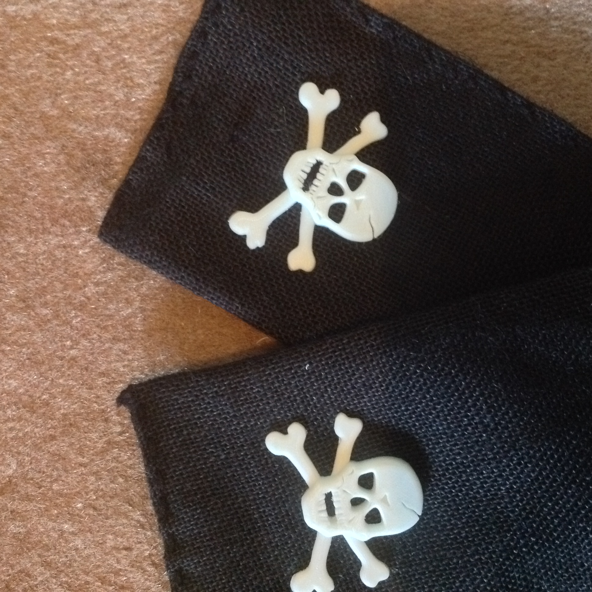 💀 Skull & Cross bones Tieclip・3D Print・Cults