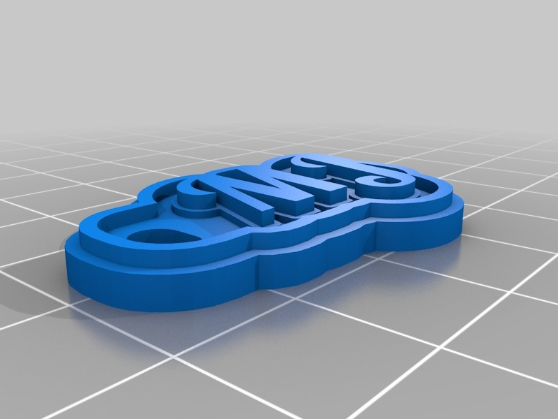 Free 3D file MJ Keychain 🗝️ ・Model to download and 3D print・Cults