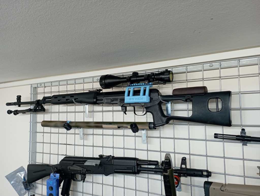 🔫 Airsoft cyma dragunov side Scope mount・Free 3D File for ・Cults