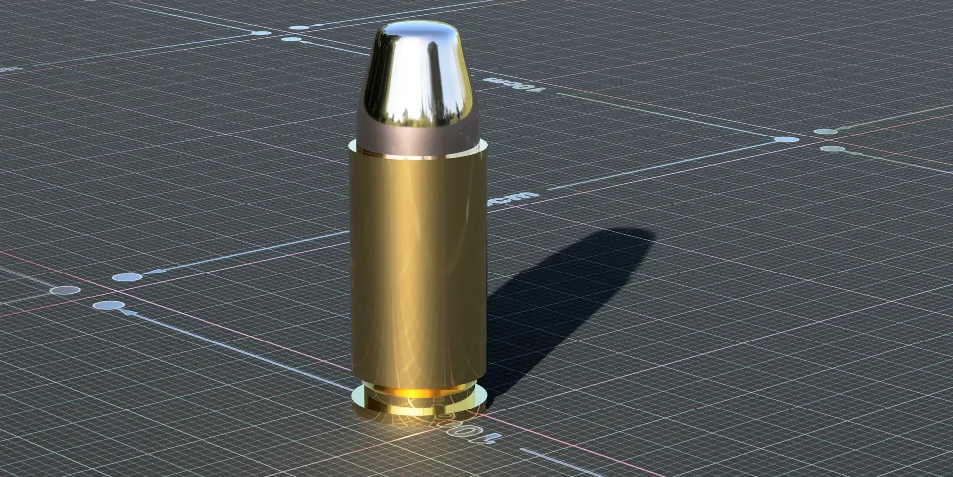 Free 3D file 40 cal Smith & Wesson 🔄 ・Template to download and 3D print ...