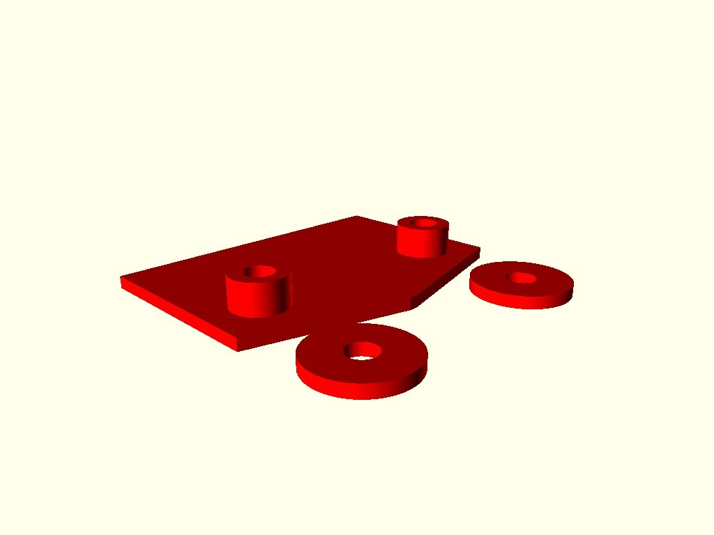 Free 3D file Washer for Side Window Opener of Caterpillar Skidsteer. 🪟 ...