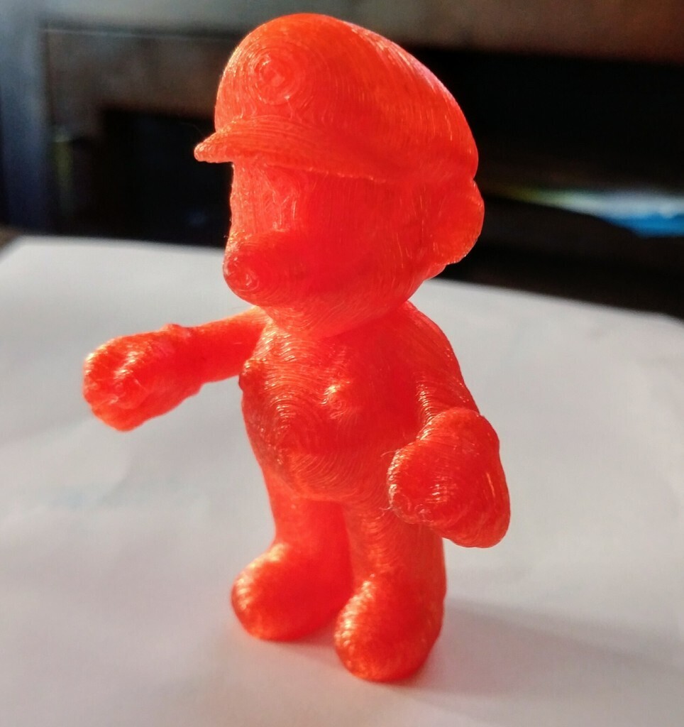 3D printing Mario・Cults