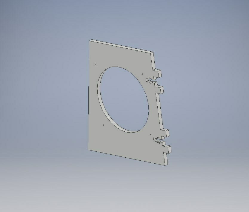 Free 3d File Fan 80mm Holder For Mainboard Anet A6 🔧・template To
