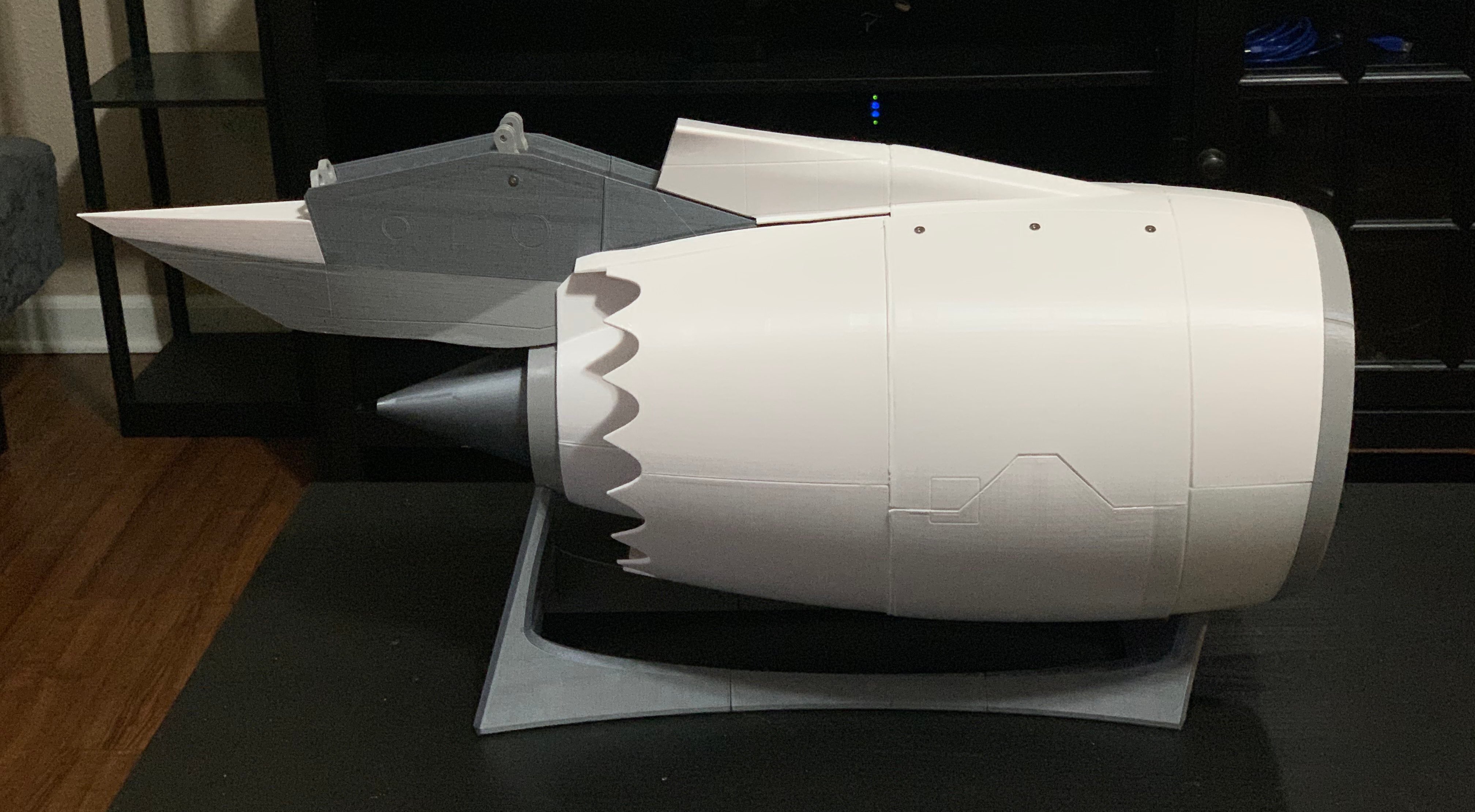 3D printing High Bypass Engine Nacelle・Cults