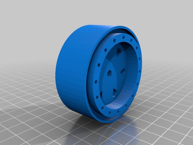 🛞 1.9 beadlock wheel・Free 3D File for ・Cults