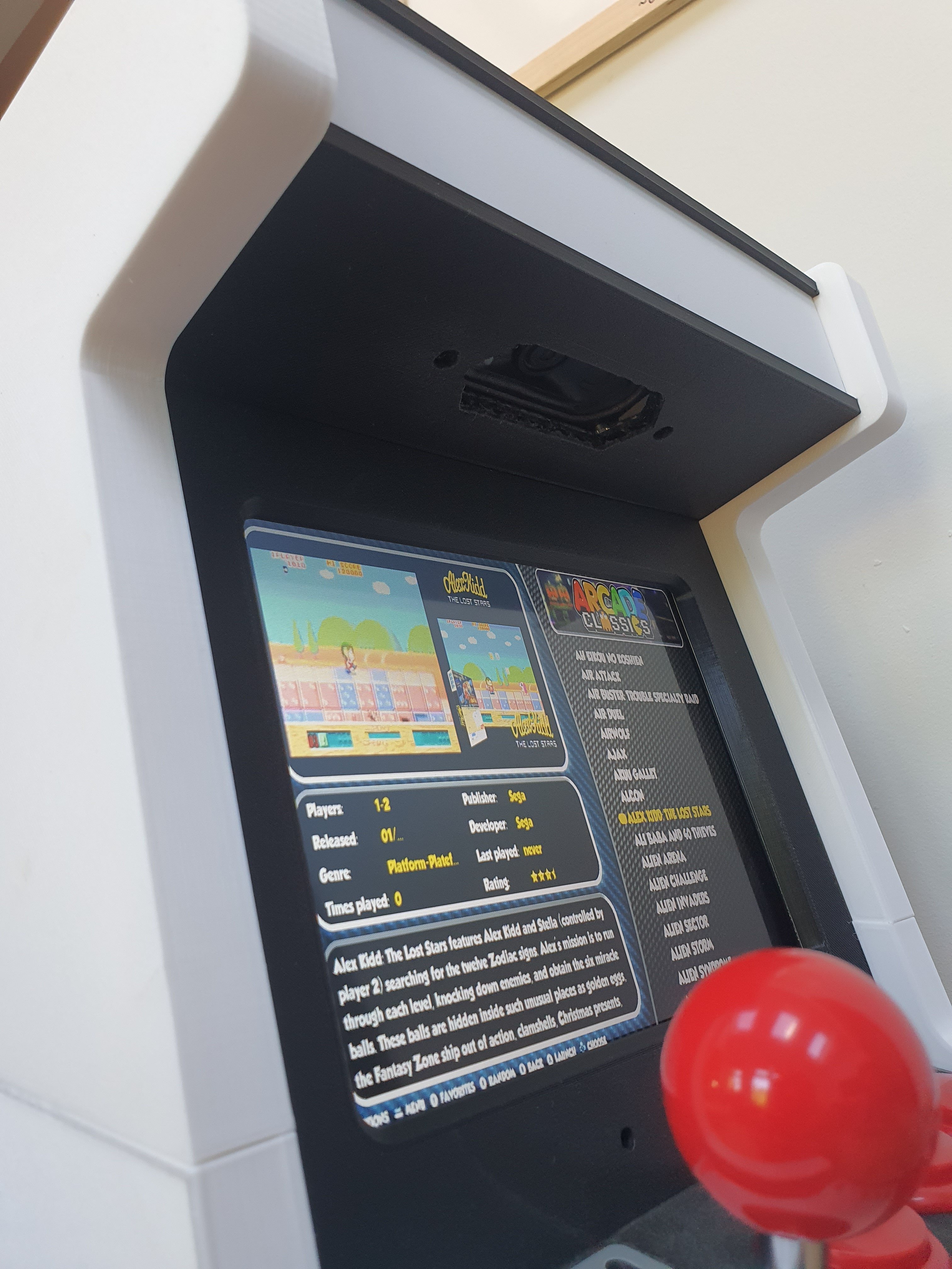 3D print Mini Arcade machine・Cults