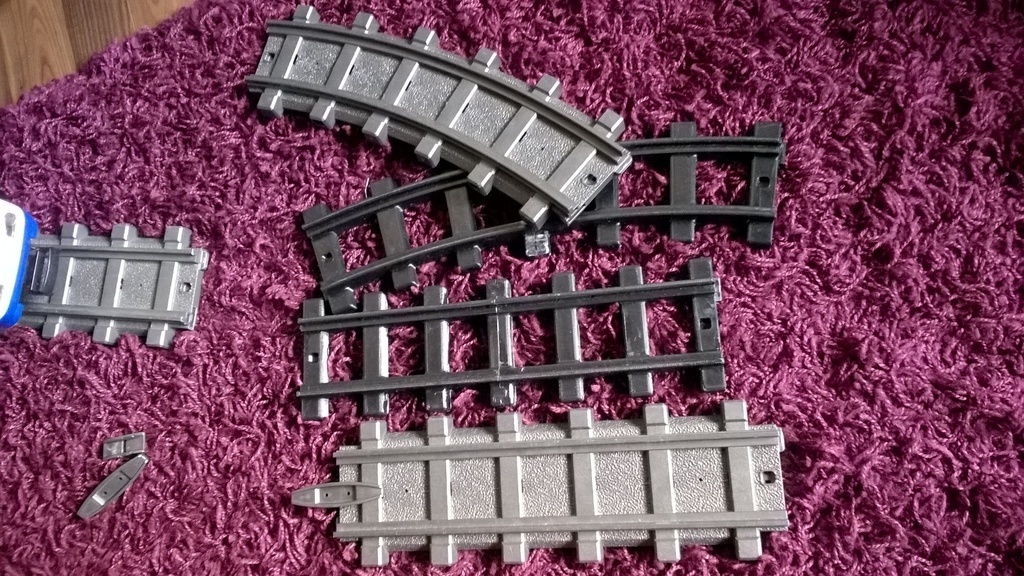 Free 3D file Playmobil Gleis / railroad track Straight and curve with ...