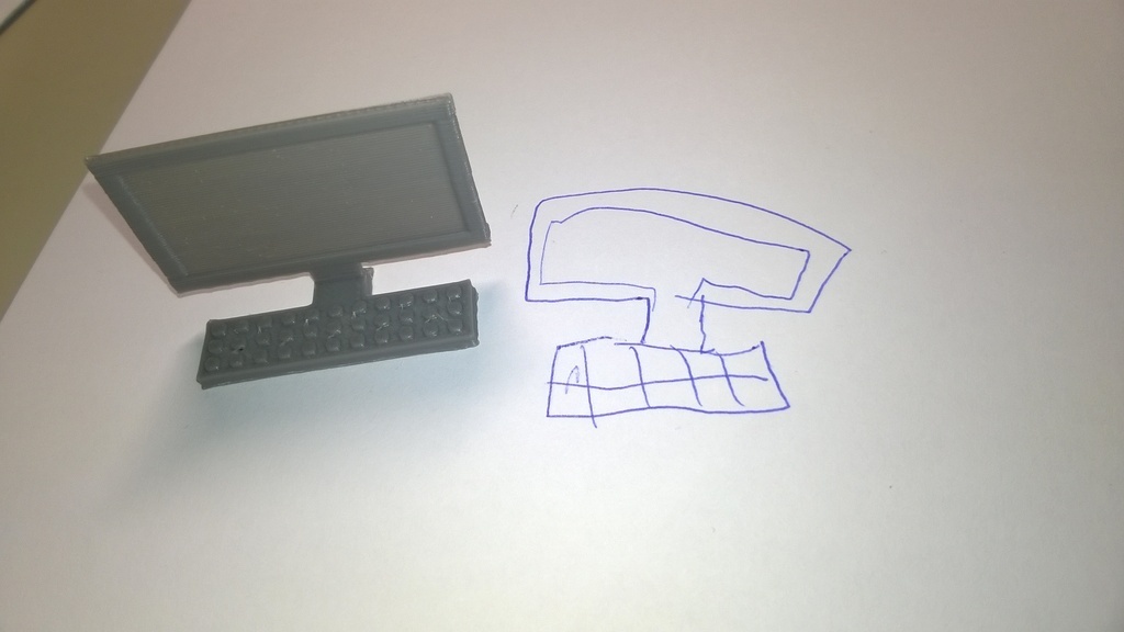 🖥️ Desktop Computer for Playmobil・Free 3D File for ・Cults