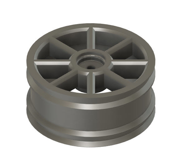 Free 3D file Front wheel for RC car (62mm) (used for DF-02) 🛞 ・Design ...