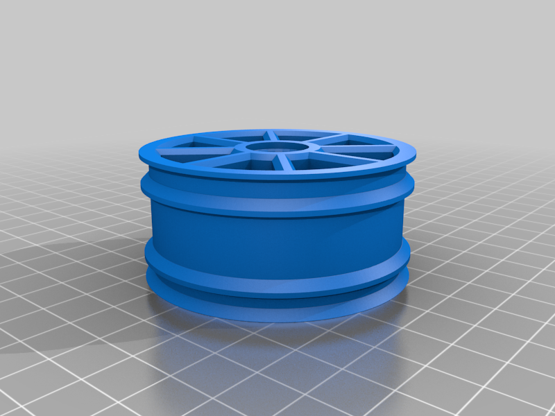 Free 3D file Front wheel for RC car (62mm) (used for DF-02) 🛞 ・Design ...