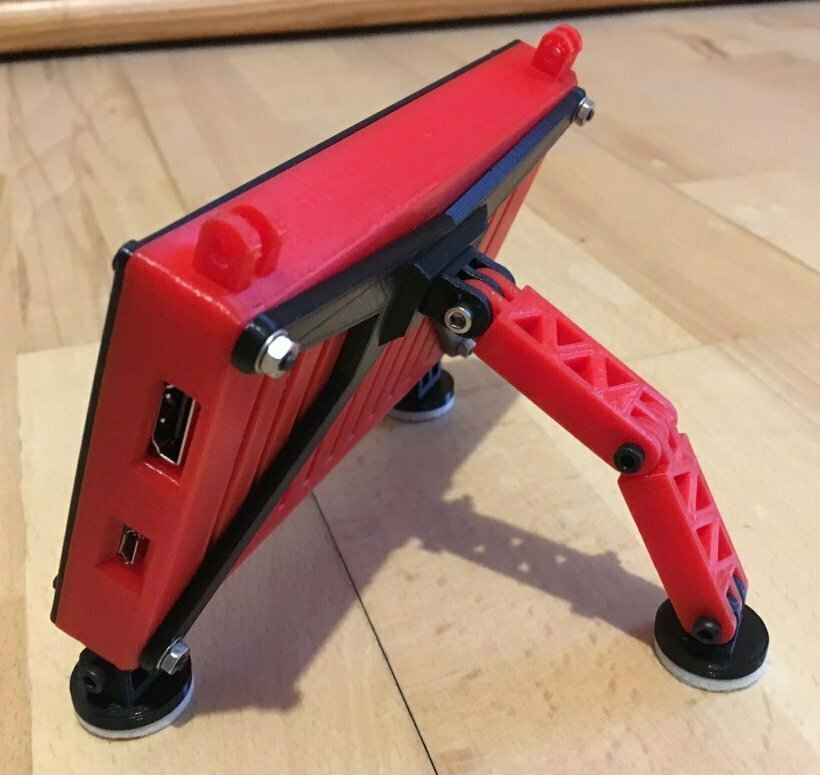 🖼️ Case / Frame for Raspberry Pi screen/monitor 5 inch 800x480・Free 3D ...
