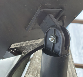 Free 3D file Solar Panel swivel mount for Ring style Solar V4 ☀️ ・3D ...