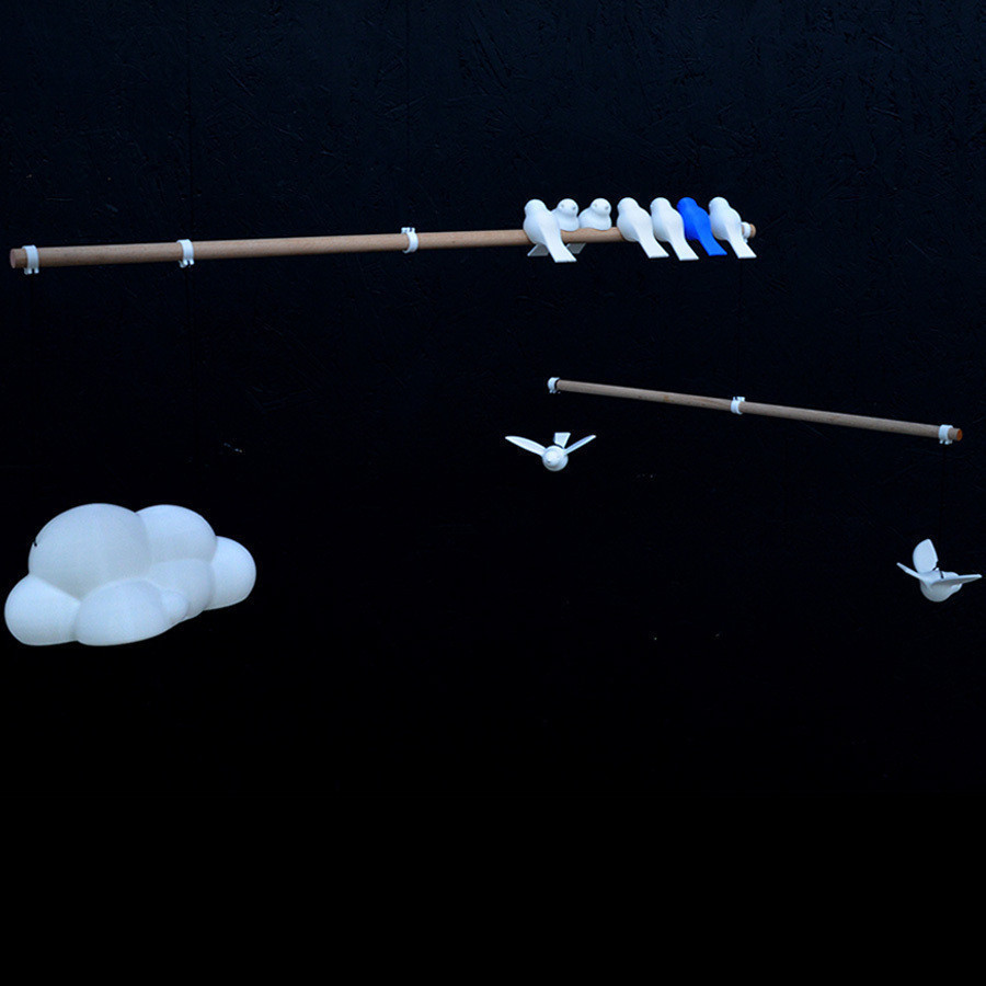 Free 3D file Joseph's "Birds Mobile" 🏠 ・3D printer model to download・Cults