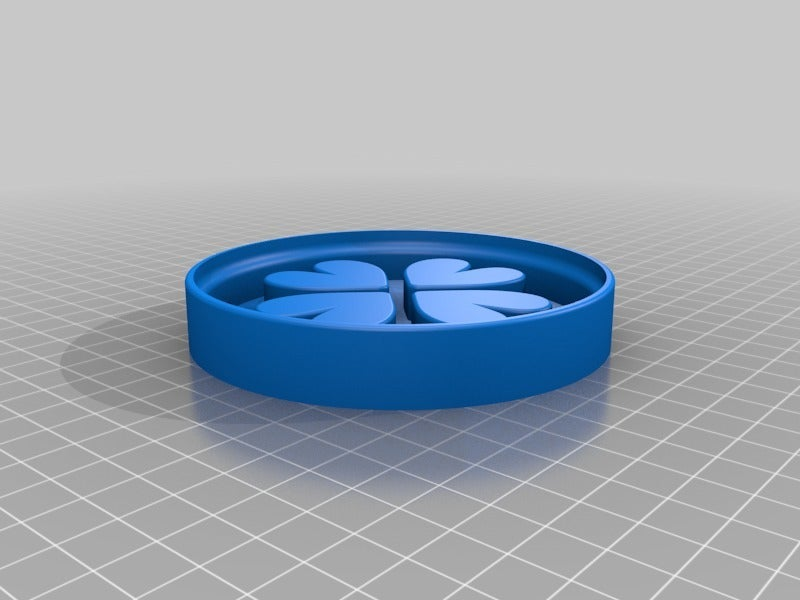 Free STL file Lucky Clover Soap Box and Coaster ☘️ ・3D print object to ...