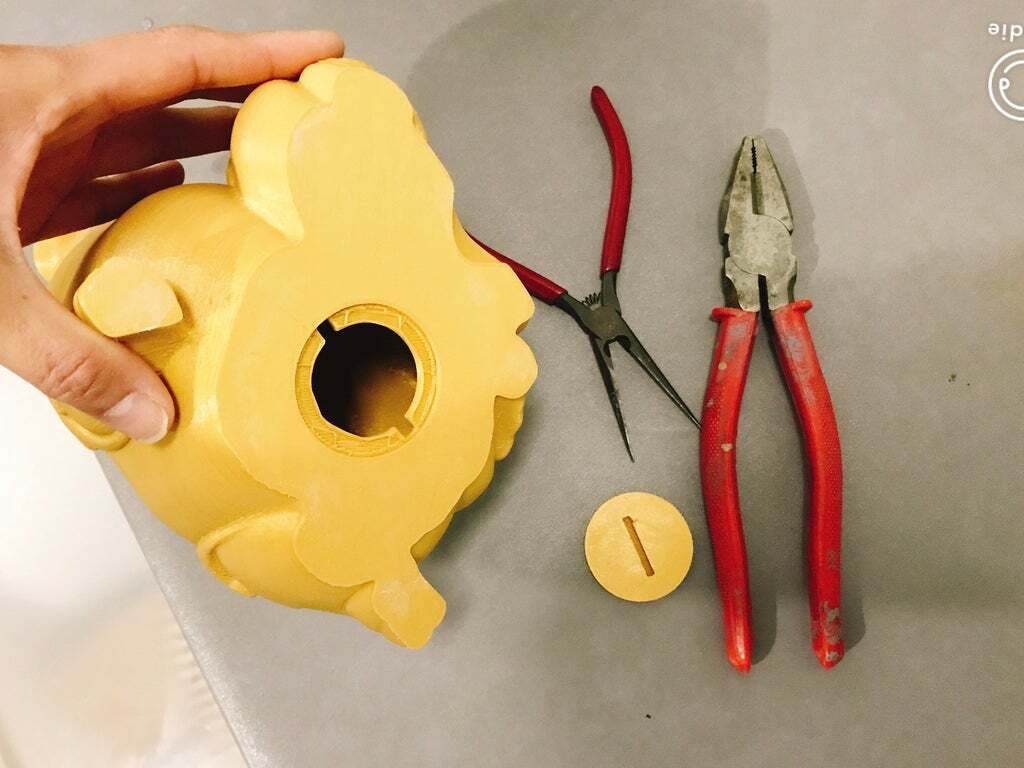 免费 STL 文件 Pig money box-2019 🐖 ・可下载 3D 打印设计・Cults