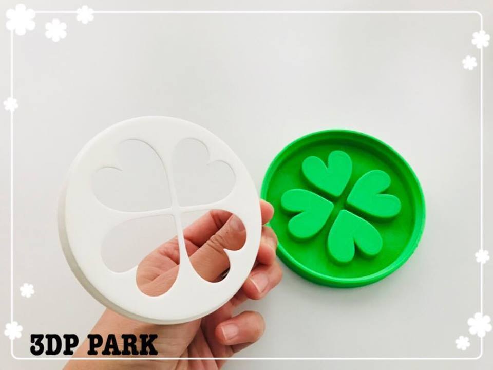 Free STL file Lucky Clover Soap Box and Coaster ☘️・3D print object to ...