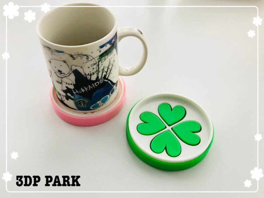 Free STL file Lucky Clover Soap Box and Coaster ☘️・3D print object to ...