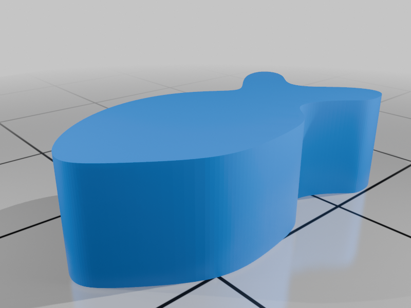 🤏 Tempo small fish! Replacement fish original shape・Free 3D File for ・Cults